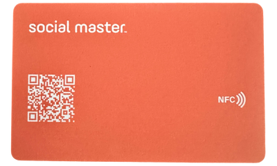 Social Master | Digital Business Cards For The Modern World | NFC Card ...