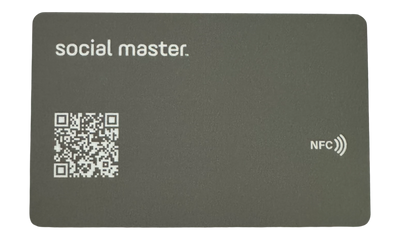 Social Master | Digital Business Cards For The Modern World | NFC Card ...