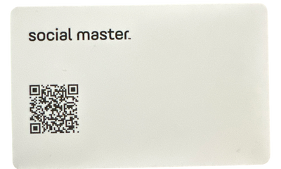 Social Master | Digital Business Cards For The Modern World | NFC Card ...