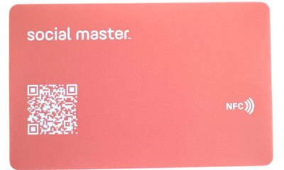Social Master | Digital Business Cards For The Modern World | NFC Card ...