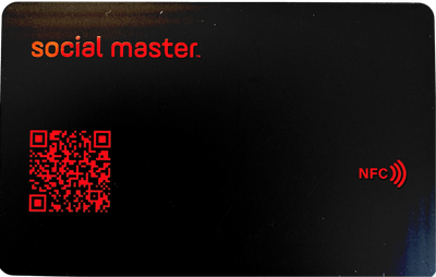 Social Master | Digital Business Cards For The Modern World | NFC Card ...